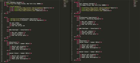 Html5 Semantic Markup Allows For Machine Readable Search The Frisky