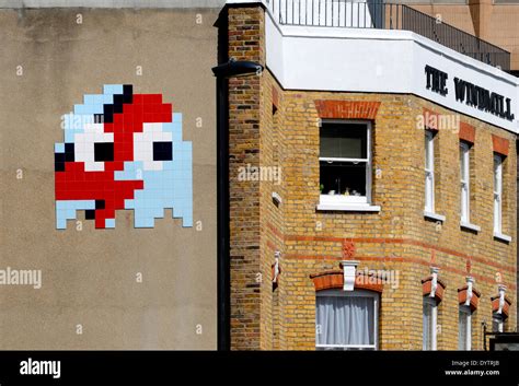 Space Invaders Street Art