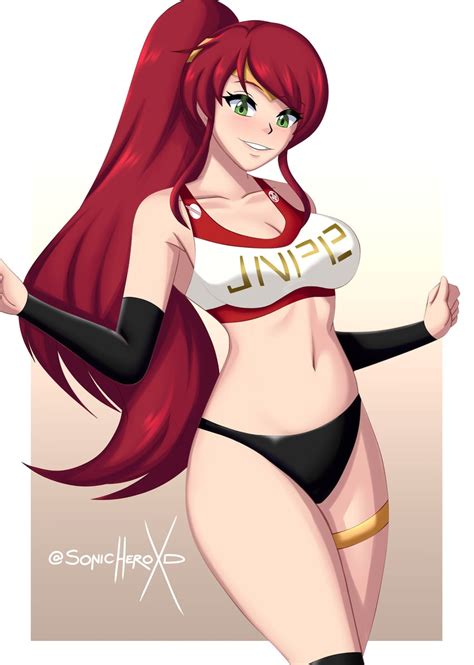 Pyrrha Nikos Rwby Drawn By Sonicheroxd Danbooru