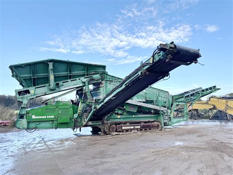 Powerscreen Warrior 2400 Screener Boss Machinery