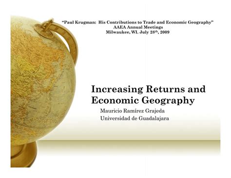 Increasing Returns To Scale