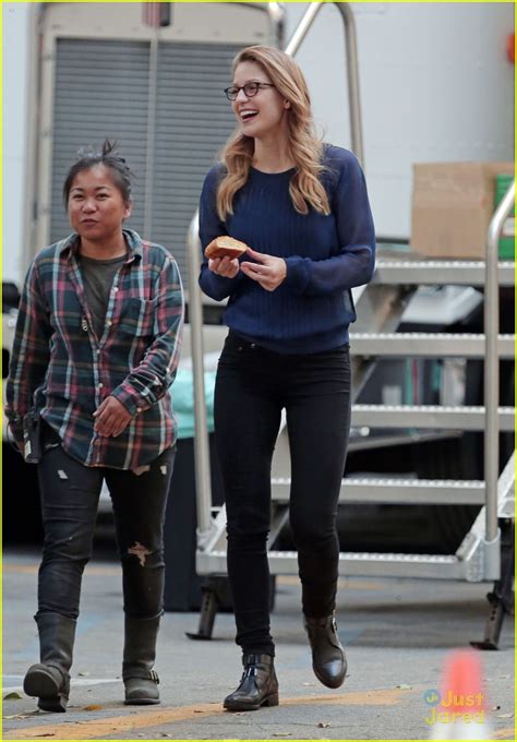 Melissa Benoist Spotted On Supergirl Set After Suit Reveal Photo