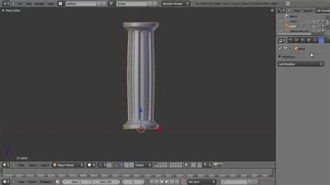 How To Use The Array Modifier In The 3 D Modeling Software Blender 25