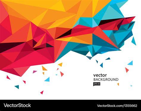Geometric Abstract Background Royalty Free Vector Image