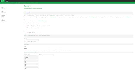 Spinner Shows Value Input Not Spinner · Issue 1172 · Holovizpanel