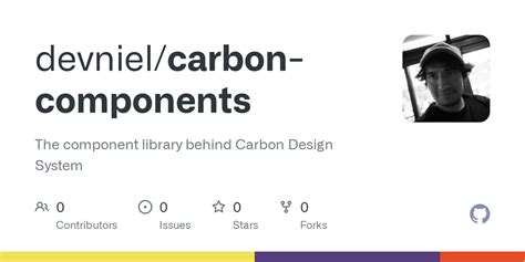 Github Devnielcarbon Components The Component Library Behind Carbon