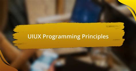 Uiux Programming Principles Quiz Sg