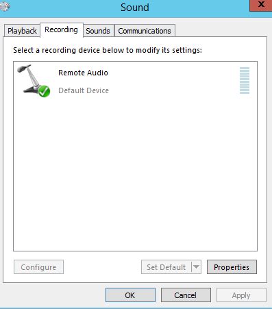 Enable Microphone And Audio Redirection In Windows Remote Desktop RDP