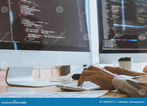 Developer Programming And Coding Technology Website Design Safety Of