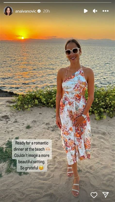 Ana Ivanović U Haljini Koju Vam Krojačica Može Sašiti Za 2 000 Dinara