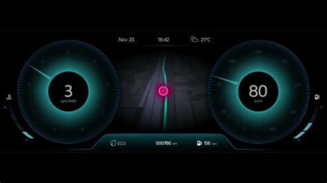 Cardashhmi Car Cluster Developed Using Qt Quick Qml Youtube