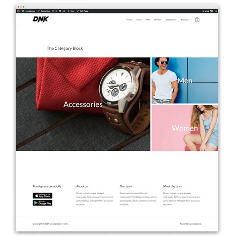 storefront blocks woocommerce customizer