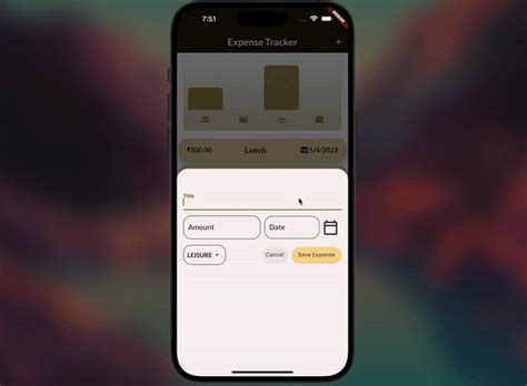 An Expense Tracker App Built With Flutter