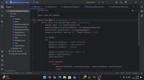 Araish Ahmad On Linkedin Java Bankingsystem Oop Programming Github