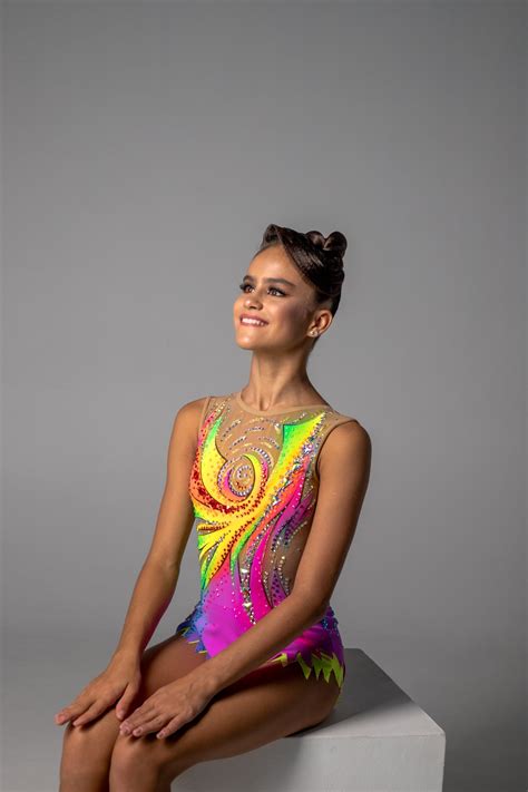 Купальник для художественной гимнастики Калейдоскоп красок — купить в