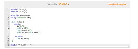 solved given two gvdie objects that represent 2 six sided