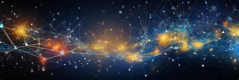 Ai Neural Network Banner Design Premium Ai Generated Image