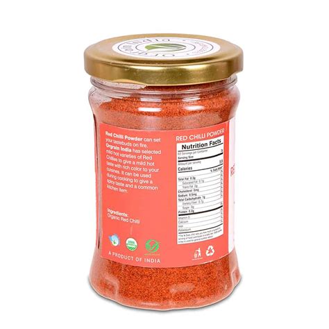 Red Chili Powder Nutrition At Anna Kowalski Blog