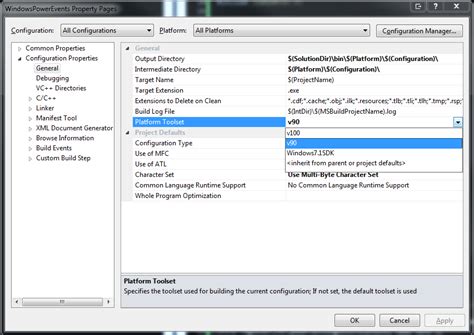 Targeting Windows 2000 XP RTM XP SP1 From Visual Studio 2010 Zach
