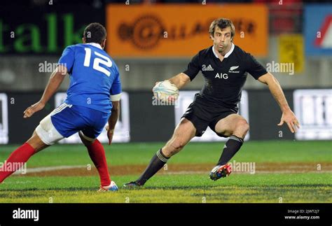 Conrad Smith During The Third Test At The Yarrow Stadium New Plymouth
