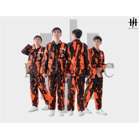 Pancasila Youth Field Uniform Pdl Pp Uniform Suit Pancasila Youth Organization Field Uniform