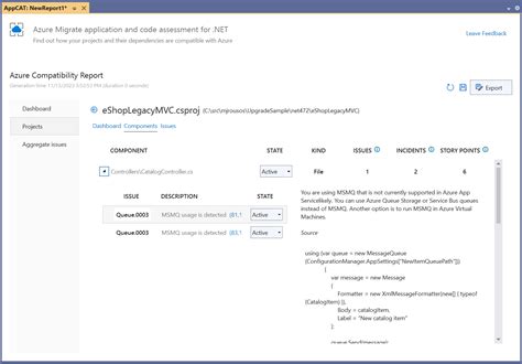 Preparing For Azure With Azure Migrate Application And Code Assessment