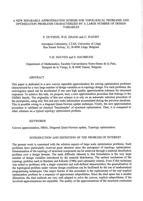 Pdf A New Separable Approximation Scheme For Topological Problems And Pdf A New Separable Approximation Scheme For Topological Problems And