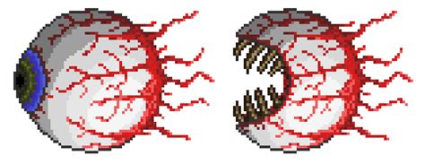 Eye Of Cthulhu Terraria By Colsjin On Deviantart