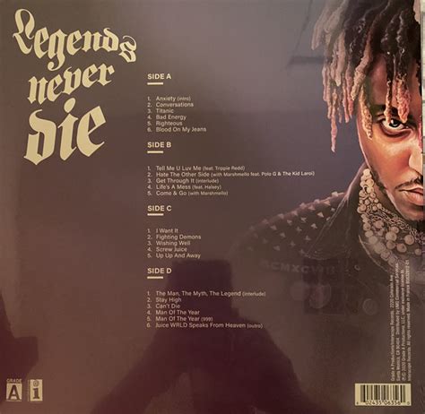 Release Legends Never Die” By Juice Wrld Cover Art Musicbrainz