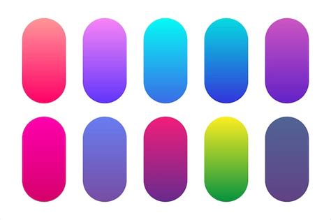 Premium Vector Gradient Color Set