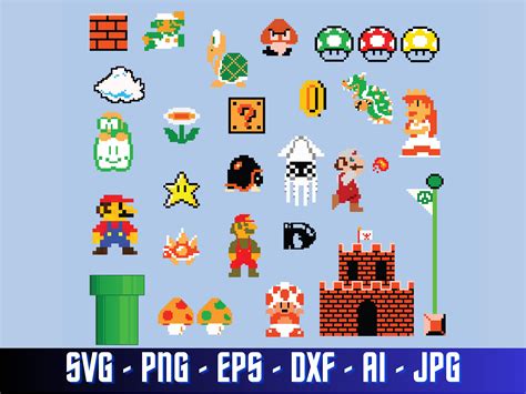 8 Bit Mario Png