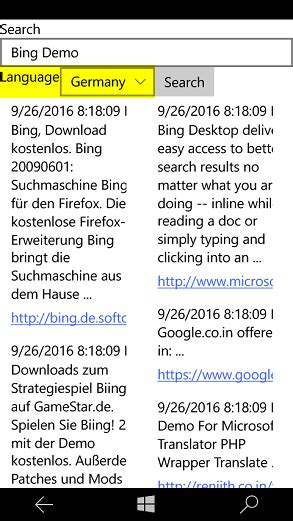 Bing Service Into Uwp App Using Uwp Community Toolkit