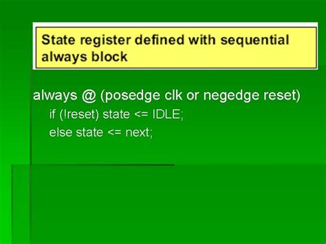 Fsms And Synchronization Asynchronous Inputs In Sequential Systems