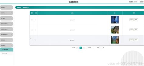 【开题报告】基于springbootvue社区服务系统（程序源码论文 计算机毕业设计 Csdn博客