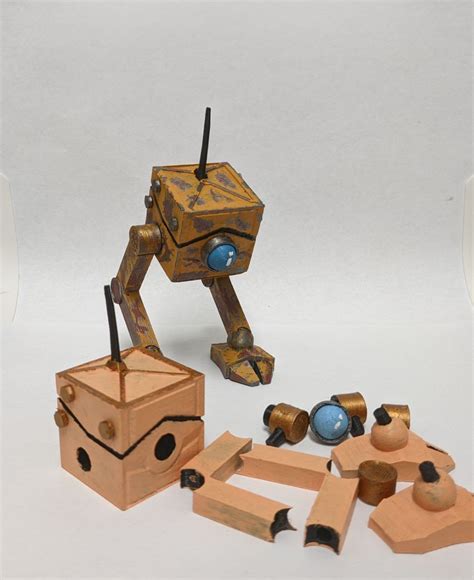 Stl File Desktop Robot・3d Print Model To Download・cults