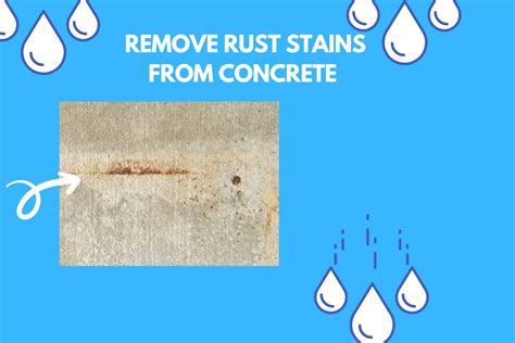 How To Remove Rust Stains From Colored Concrete At Brain Ervin Blog