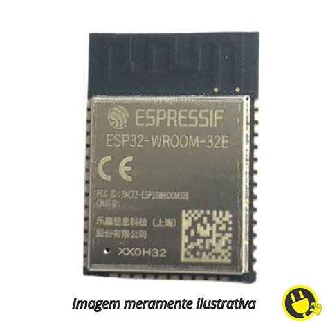 Modúlo ESP Wifi e Bluetooth ESP WROOM SmartProjects Brasil Componentes Eletrônicos