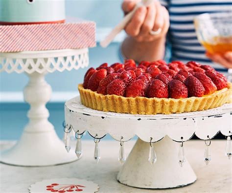 With Fresh Strawberries Rich Crème Pâtissière And A Tart Sweet Apricot Cointreau Glaze This
