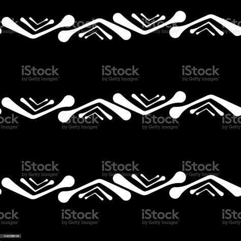 벡터 추상적 인 단색 민족 이음새가 없는 패턴 예술적 배경 손으로 꺾쇠 괄호 체크 마크의 간단한 모양을 그렸습니다 모자이크 추상적 배경 반복되는 기하학적 질감 분배자 각도에