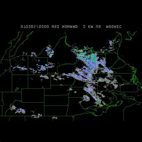 Radar Composite Of Base Reflectivity Valid At 1300 Utc 1 Feb 2007