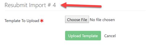 How To Resubmit An Import Support Time Portal Llc