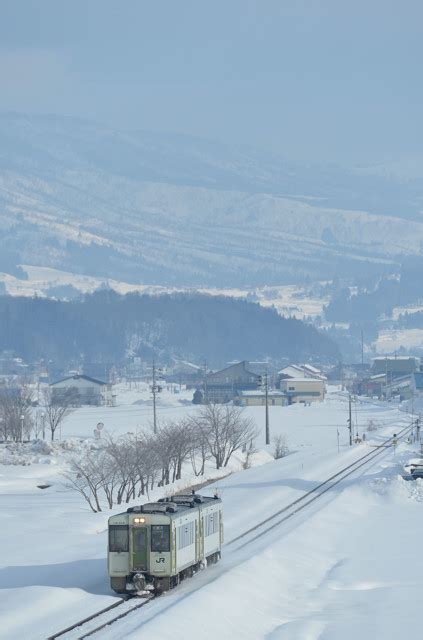 線路を渡る風 飯山線 アーカイブ