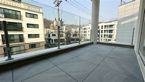 발코니 타일 시공 페데스탈 데크 네이버 블로그