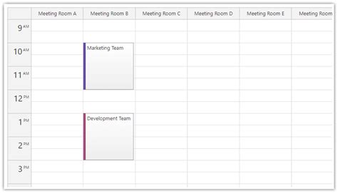 Resource Calendar View Event Calendar Daypilot Documentation Scheduling Components For
