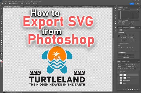 How To Save And Export Svg From Photoshop 4 Easy Methods