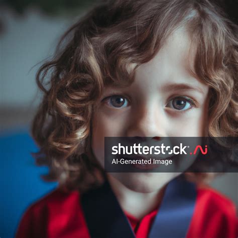 ภาพ Close Photo 3yearold Blonde Boy Blue ที่สร้างโดย Ai 2262766143