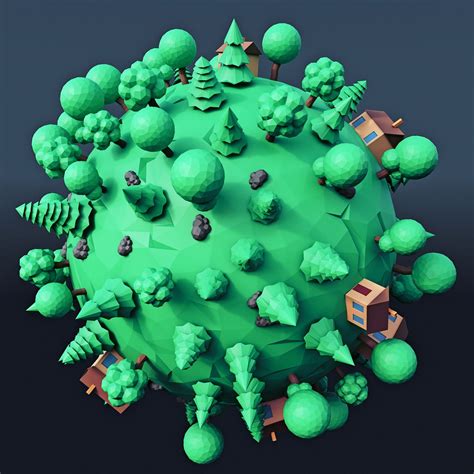 만화 행성 1 3d 모델 10 Unknown 3ds Fbx Max Obj Stl Free3d