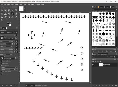 Easy Ways To Draw Arrows In GIMP Step By Step