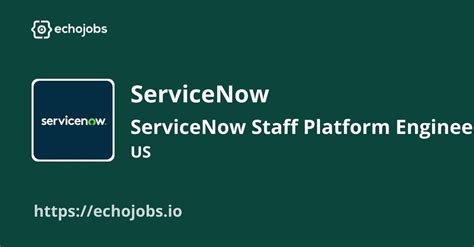 Servicenow Is Hiring Servicenow Staff Platform Engineer Usd 277k 277k Us Aws Api Javascript