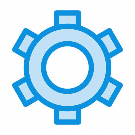 Basic Gear Setting Ui Icon Download On Iconfinder